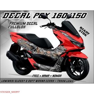 Jual PREMIUM decal variasi Honda PCX 160 new full body decal PCX 2023 ...