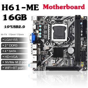 Jual H61-ME 16GB Mini ITX Motherboard LGA 1155 support NVME M.2 and WIFI - Jakarta Barat - AIRA ...