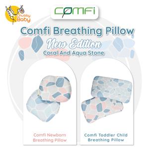 Jual Comfi Newborn & Toddler Child Breathing Pillow (NEW EDITION) - AQUA STONE, NEWBORN ...