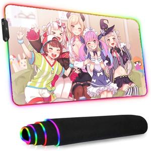 Jual Led Mousepad Rgb Anime Computer Hololive Pc Gamer Girl Kawaii ...