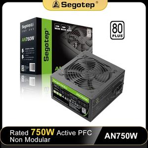 Jual Segotep AN 750W 80plus Power Supply Unit For PC Active PFC 80 Plus ...