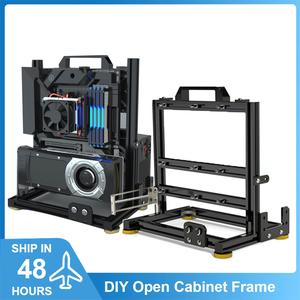 Jual Mini ITX MATX ATX Gamer Cabinet,MOD Desktop PC Case Open Frame ...