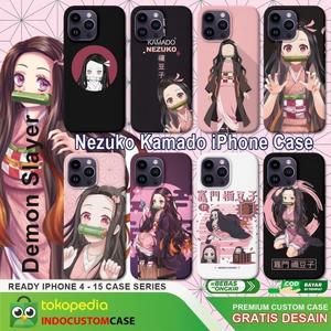 Jual Casing Hard Case Anime Demon Slayer Nezuko Kamado iPhone 15 Pro ...