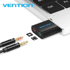 Jual Vention USB Sound Card USB Audio Interface External 3.5mm ...