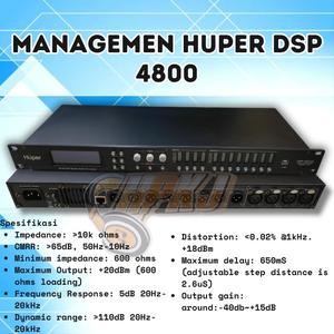 Jual Management Huper Dsp 4800 DSP 4800A Management Speaker 4 In 8 Out - Kota Mojokerto - KAwi ...