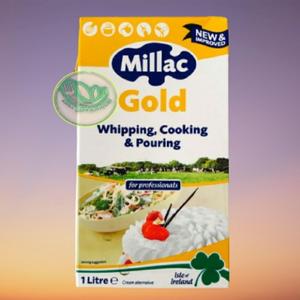 Jual \NEW/ millac gold whipping cream 1 liter | whipped & cooking cream ...