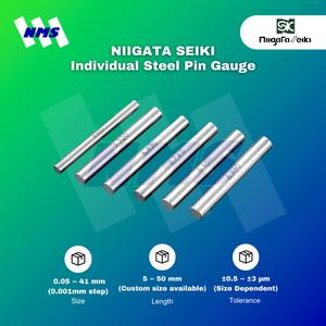 Jual Niigata Seiki Individual Steel Pin Gauge [Tanya ukuran via chat ...