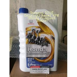 Jual Oli Mesin E-PRO BLUE 5W-30 Galon atau 4 Liter Mobil Honda Brio ...