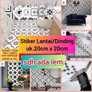Jual [VVIP] WALLSTICKER STIKER KERAMIK LANTAI DINDING TEMBOK KAMAR ...