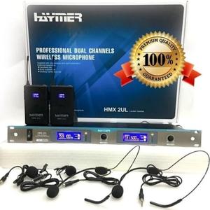 Jual Microphone Clipon Wireless HAYMER HMX 2 UL Mic Clip on - Jakarta ...