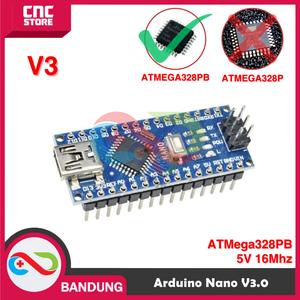Jual NANO V3 ATMEGA328P-PU 5V ARDUINO NANO ATMEGA328 TANPA KABEL DATA ...