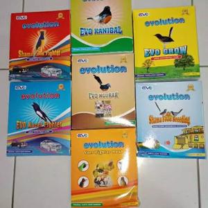 Jual new Voer Evolution Voer Evo Grow Pakan Trotolan Murai Batu ...
