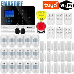Jual W2B Home Security Alarm System Wifi GSM Alarm Intercom Remote ...