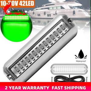 Jual Universal 42 LED 50W Stainless Steel Underwater Pontoon Boat ...