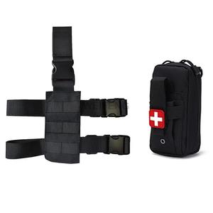 Jual Tactical Drop Leg Platform Molle EDC Pouch Medical EMT Emergency ...