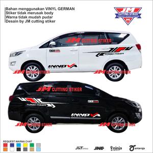 Jual Stiker mobil toyota innova stiker striping body mobil innova ...