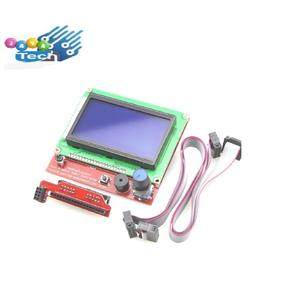 Jual RepRap Smart Display Controller LCD 12864 3D Printer RAMPS 1.4 ...