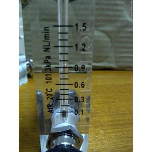 Jual Flowmeter / Rotameter angin / udara ukuran 1,5 Liter / menit ...