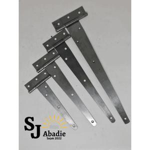 Jual (6 PASANG SET) Engsel Model T MDN Chrome T Type Hinges 6 - 8 Inch ...