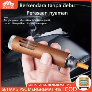 Promo Tabung Asbak Rokok Pipa Portable Enclosed Smoking Ashtray Dust ...