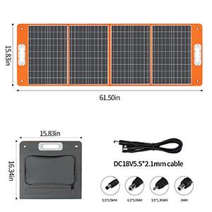 Jual Flashfish Tsp100W Foldable Solar Panel Panel Panel Surya Lipat ...