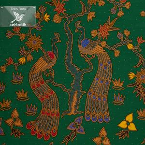 Jual Motif Batik Burung Merak Manis V31 (Hijau) - Kota Surabaya ...