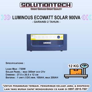 Jual Inverter Luminous Ecowatt Solar 900Va - Jakarta Barat - Official ...