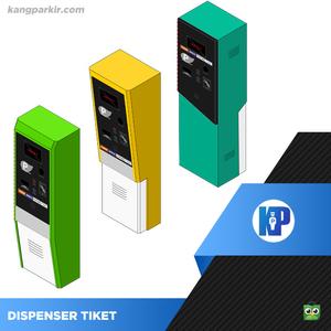 Jual Box Manless/Dispenser Tiket Parkir - Model Hijau Best - Jakarta ...