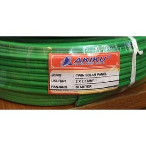 Jual Kabel Solar Panel / Panel Surya Twin Solar Panel Akiku 2X2,5Mmx50M ...