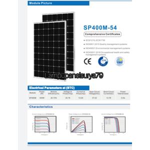 Jual Panel Surya Solar Panel Solarcell 400Wp 400 Wp Mono - Jakarta ...