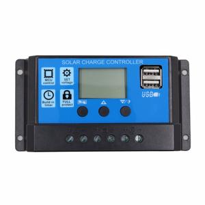 Jual Solar Cell Charge Kontrol Controller 10A 12V 24V Panel Surya Dual ...