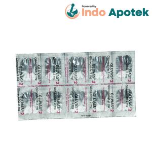 Jual GLUVAS 2MG 1 BLISTER ISI 10 TABLET - Kota Depok - Apotek Century ...