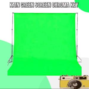Jual Promo kain layar video green screen 3m x 1,6 backdrop background ...
