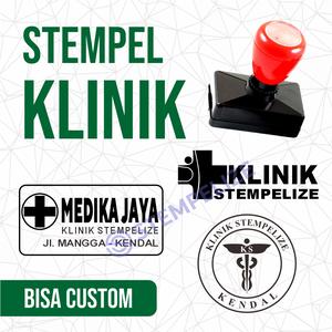Jual Stempel Klinik / Klinik Umum / Klinik Kesehatan - 5, Hitam - Kab ...