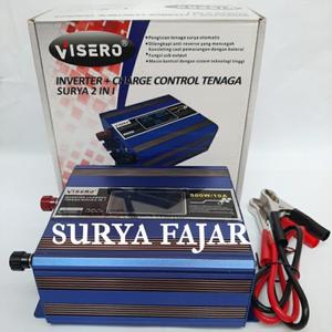 Jual Power Inverter Visero + Solar Charge Controller 20A 500W Vio-500W ...