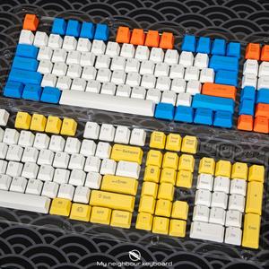 Jual BKE - 561 CARBON COLOR PBT DYE SUB KEYCAPS / KEYCAP SET - Jakarta ...