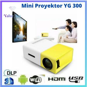 Jual Mini Proyektor LED YG300 YG-300 Portable Projector Home Theater ...