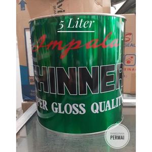 Jual THINNER IMPALA 5 LITER/PENGENCER CAT MINYAK KAYU DAN BESI - Jakarta Timur - Ainishopeer ...