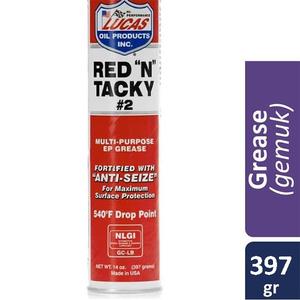 Jual Lucas Oil Red N Tacky Grease / Gemuk NLGI #2 Lithium Complex ...