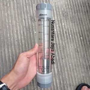 Jual Flowmeter Rotameter Water Tube Drat 1 " inchi 110 Lpm 30 Gpm ...