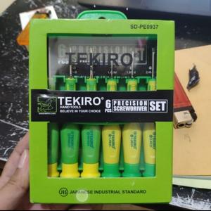 Jual obeng set listrik presisi 6pcs tekiro / precision electro ...