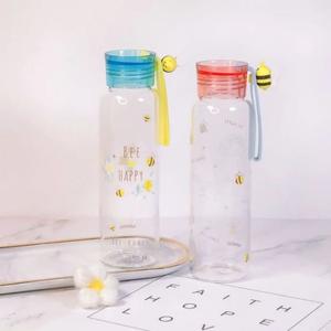 Jual MINISO BEE SERIES HIGH BOROSILICATE GLASS WATER BOTTLE / BOTOL ...
