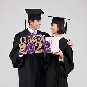 Jual Class of 2022 Wood Sign Decoration 2022 Senior Graduation ...