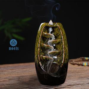 Jual Noelsx Holder Dupa Backflow Keramik Bentuk Air Terjun Dengan 50 ...