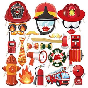 Promo Fire Equipment Photo Booth Props,Fire Truck Photo Booth Props ...