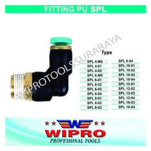 Jual Wipro Fitting Pu Spl Fitting Nepel Spl12-02 - Kota Surabaya ...