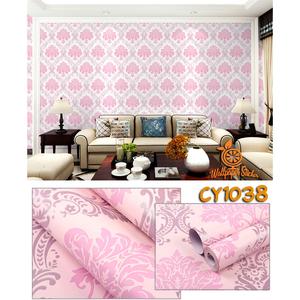 Jual Wallpaper Stiker Dinding Wallpaper Stiker Batik Pink Ukuran - Kota ...