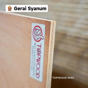 Jual 25x100cm 9mm triplek plywood multiplek papan kayu ambalan rak ...