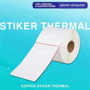 Jual Kertas Sticker Thermal 100 x 150 mm Label Barcode Ukuran A6 10x15 ...