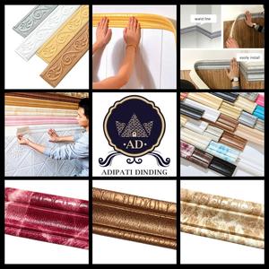 Jual Wallpaper Border Sticker 3D Foam Dinding / Wall Border Foam - Kota ...